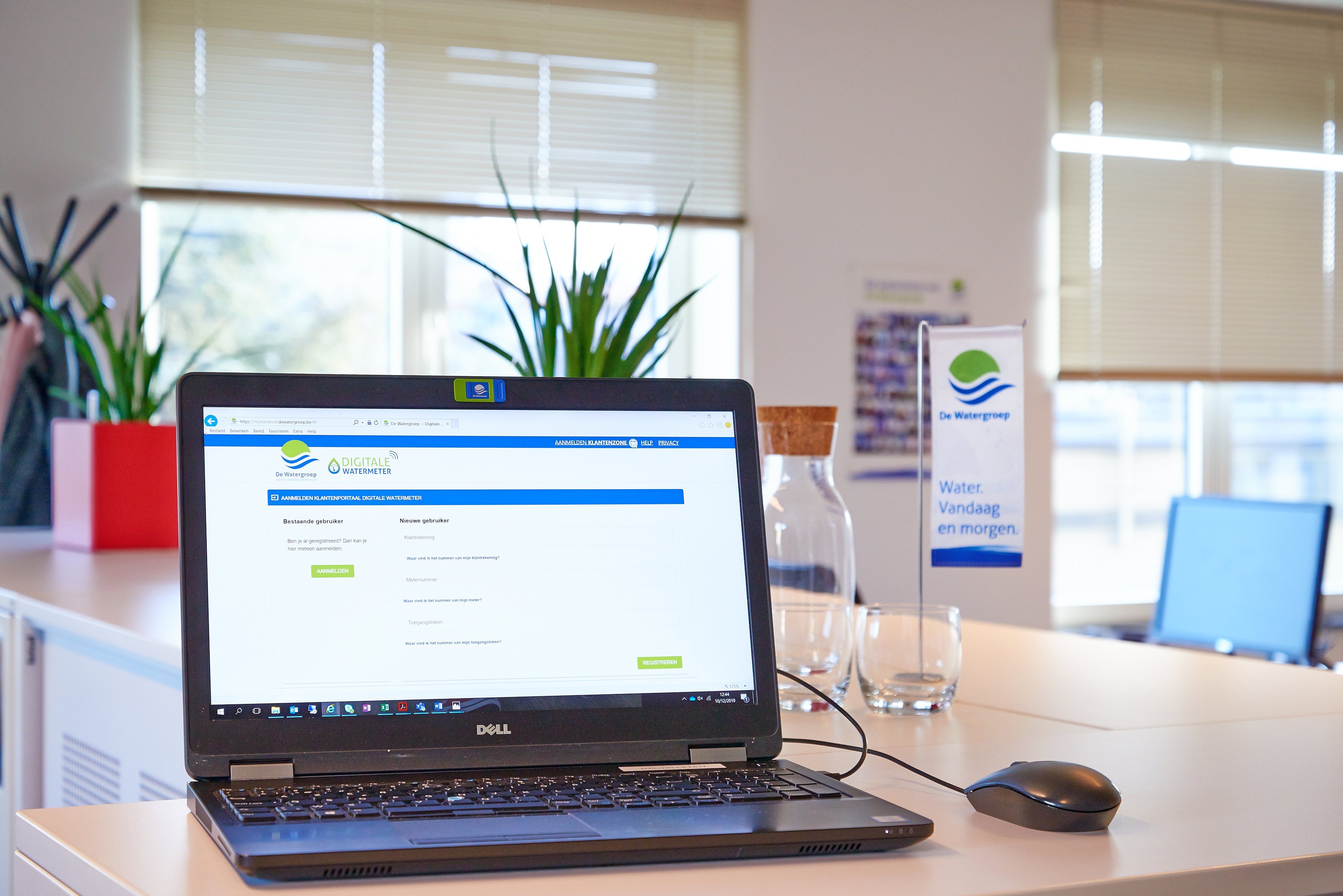 De Watergroep prepares the deployment of smart meters with Opinum